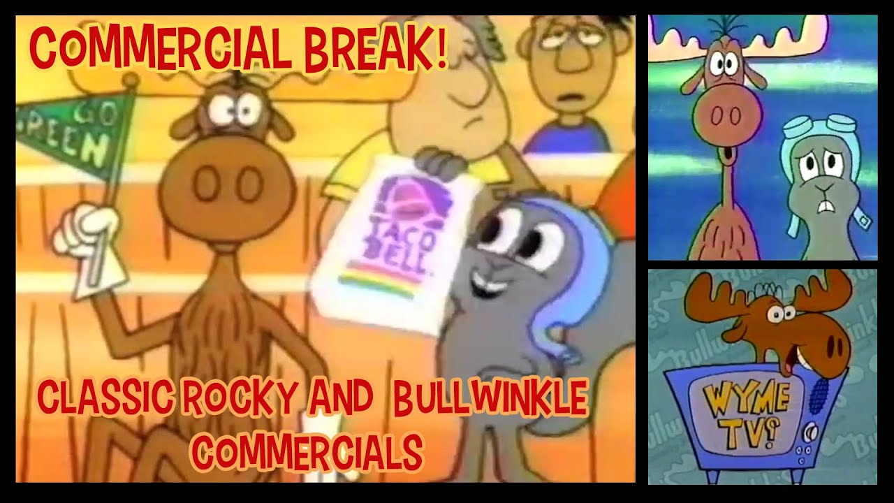 Commercial Break - Classic Rocky and Bullwinkle Commercials - YouTube