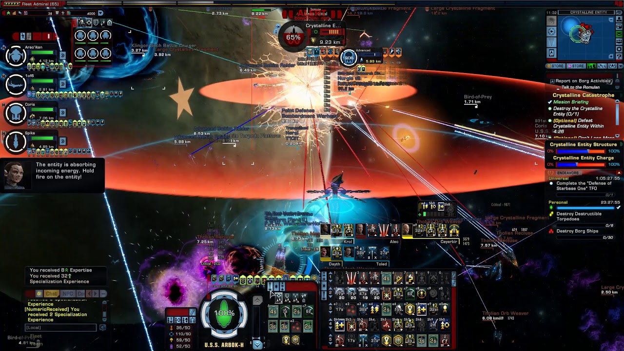 Star Trek Online (STO) - Destroy Destructible Torpedoes Endeavor (TFO ...