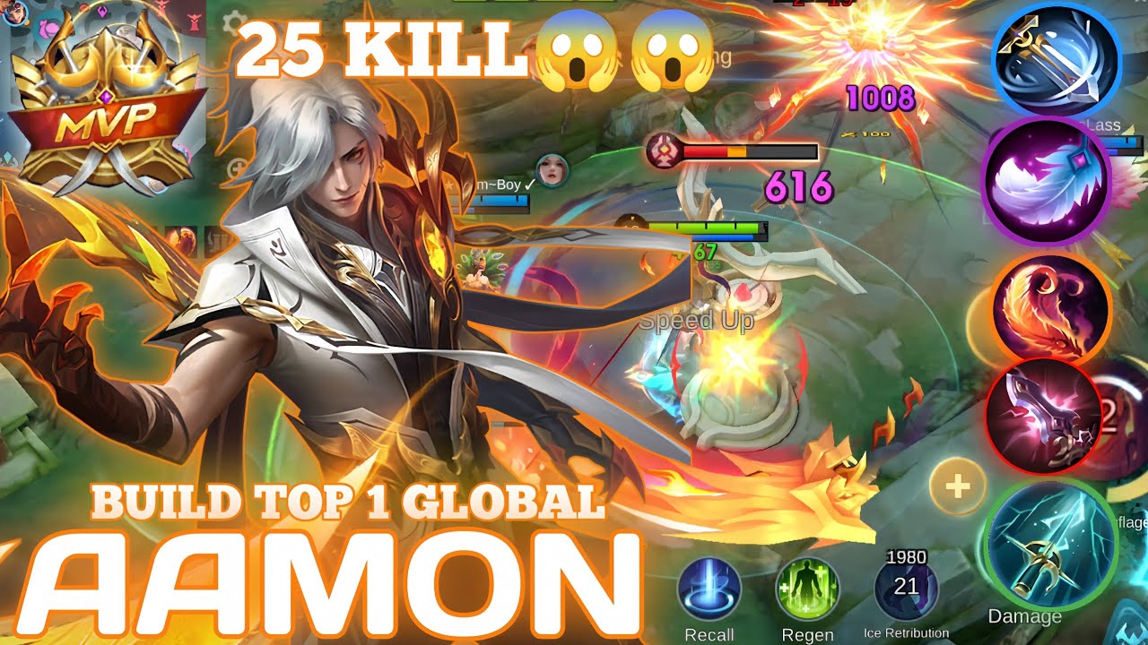 25 KILLS😱😱 !! AAMON NEW SKIN SOUL VESSEL AGGRESIVE GAMEPLAY !! BUILD ...