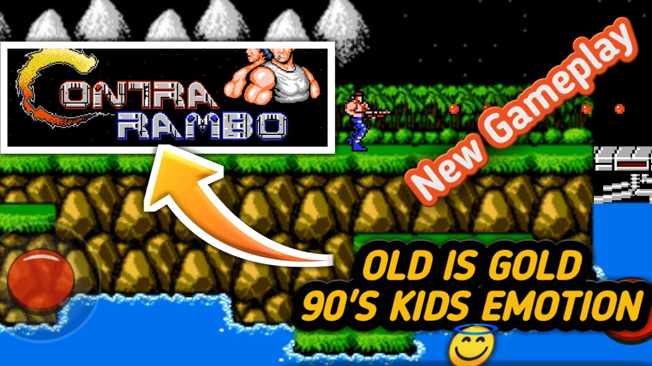 OLD IS GOLD🔥|||CONTRA RAMBO GAMEPLAY || 90's game || DON'T MISS 😱 - YouTube