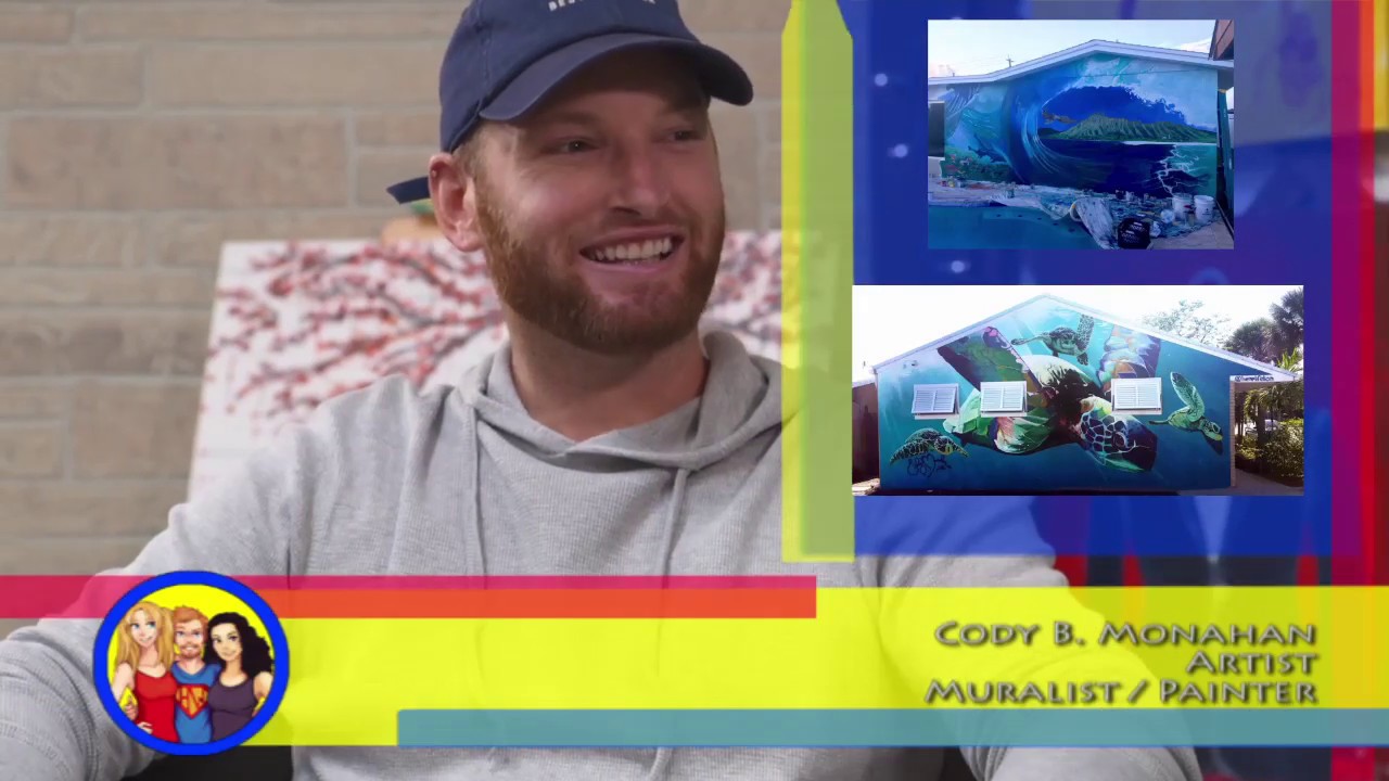 Paint Me A Wall! Muralist/Artist Cody Monahan interview on the Hangin ...