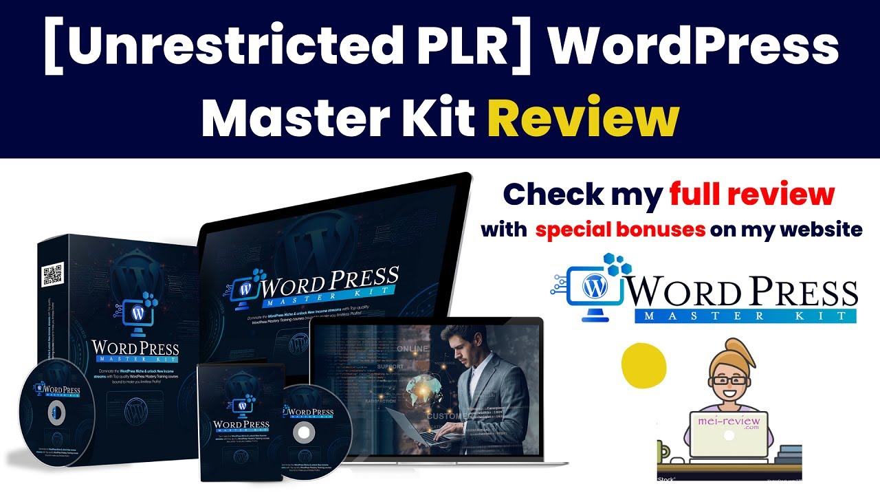 [Unrestricted PLR] WordPress Master Kit Review & Bonus: Offer This ...