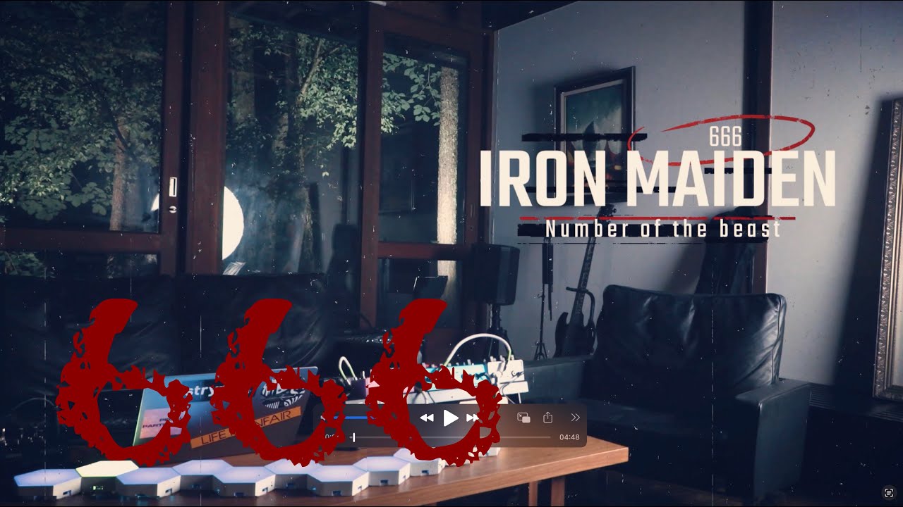 IRON MAIDEN -666- Number of the beast- Guitar cover - アイアンメイデン弾いてみます ...