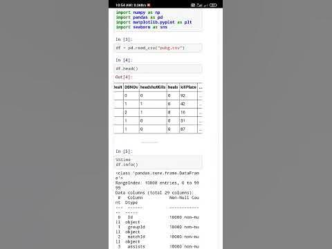 data science using python . pubg - YouTube