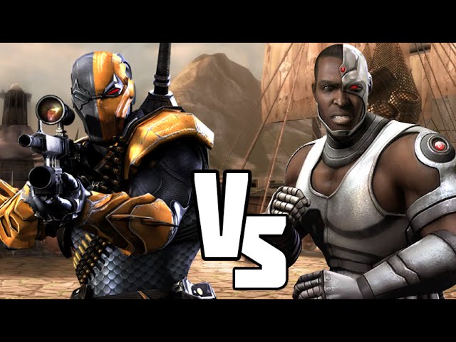 Deathstroke Without Mask Injustice