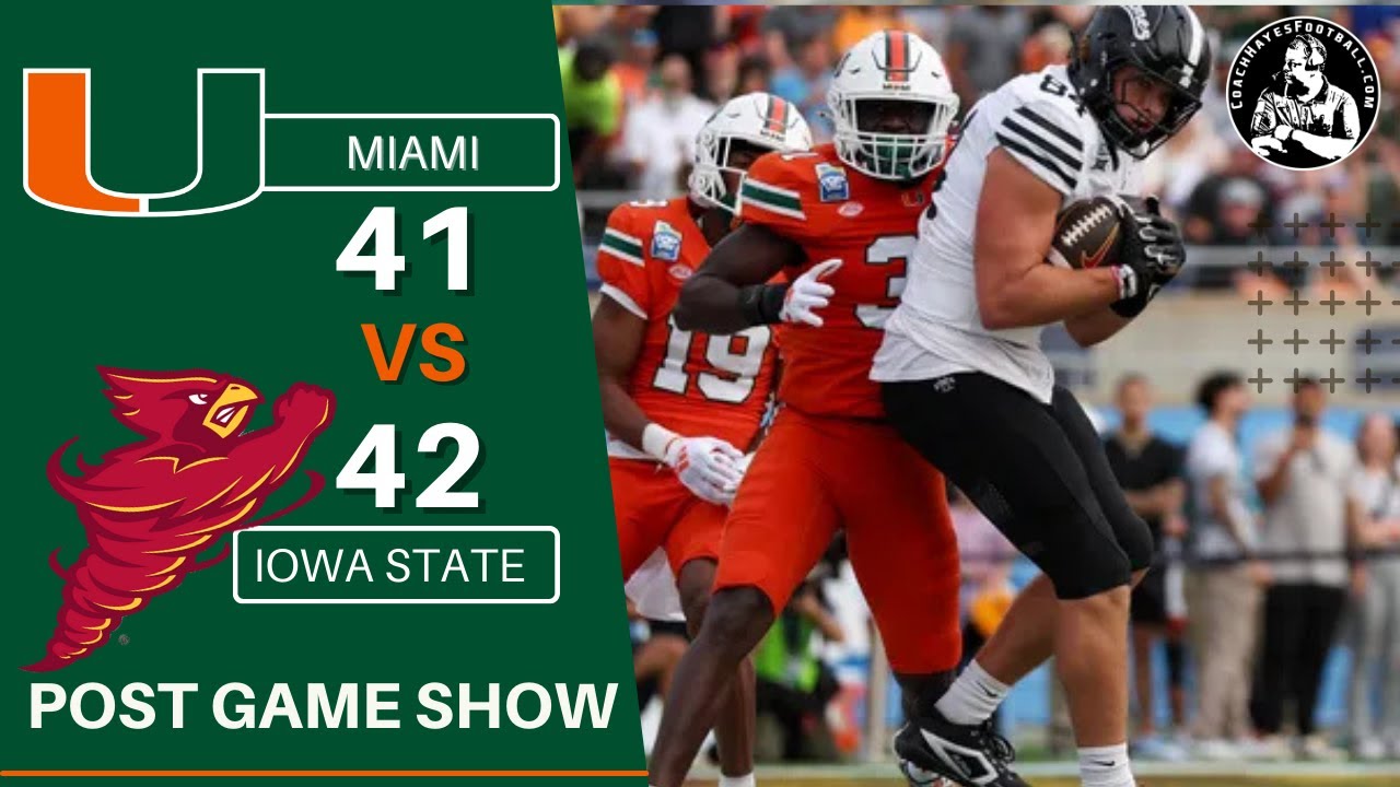 Miami Hurricanes GET TOASTED by Iowa State in the POP TART BOWL | # ...