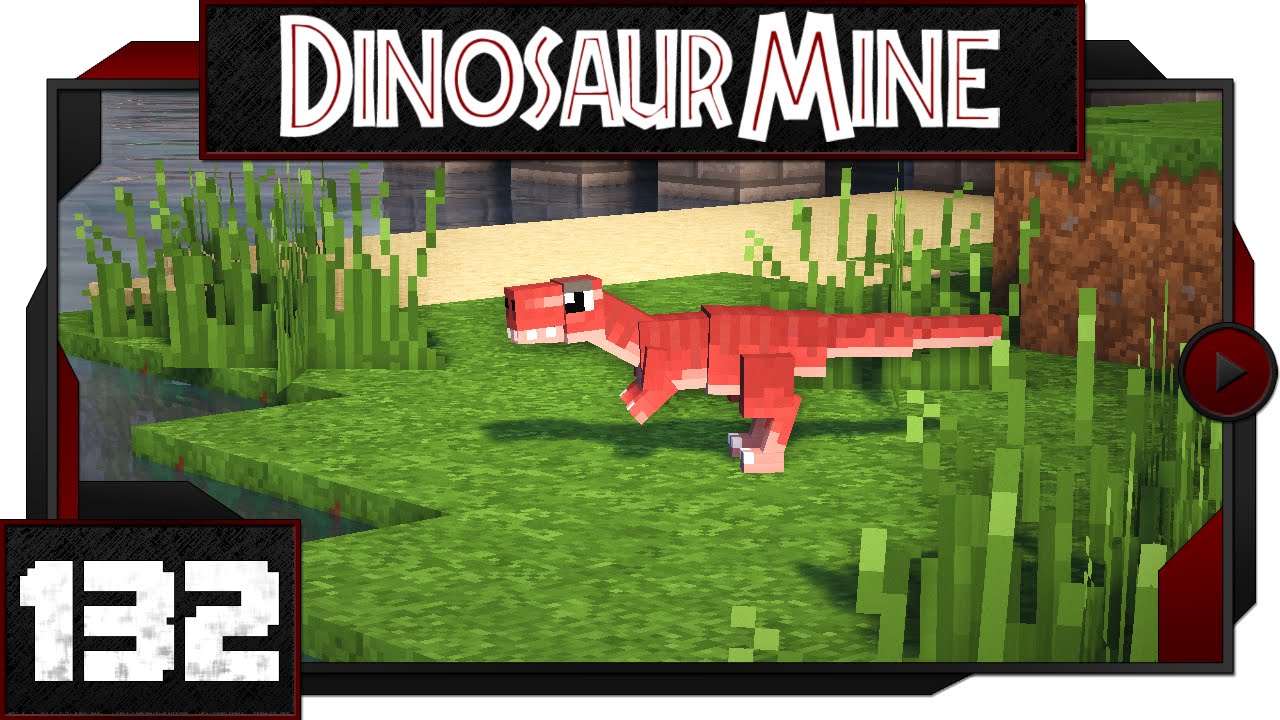 Minecraft - Dinosaur Mine - #132 - Allosaurus Hatchling! - YouTube