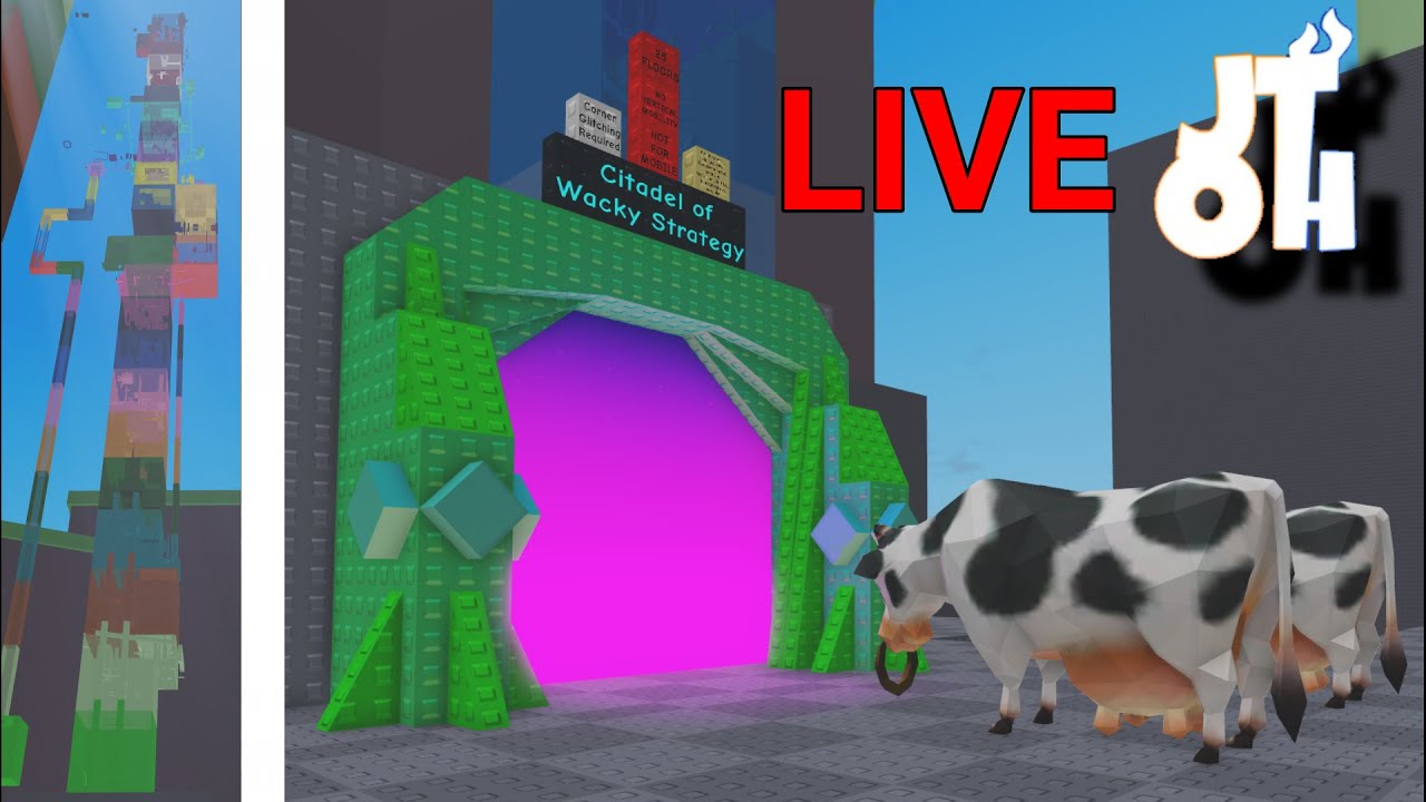 🔴ROBLOX LIVE🔴 JToH - Citadel of Wacky Strategy (CoWS) | Ring 2: Desire ...