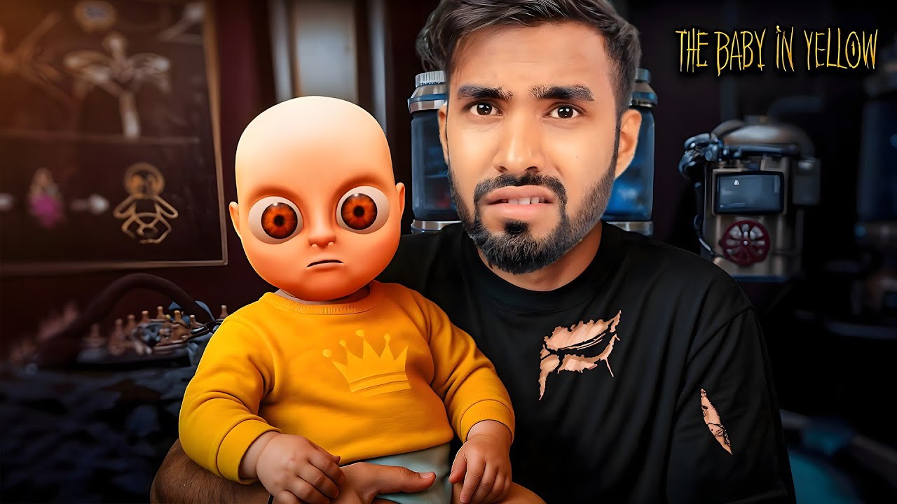 THIS HORROR BABY IS BACK AGAIN - TECHNO GAMERZ HORROR GAME - BABY IN ...