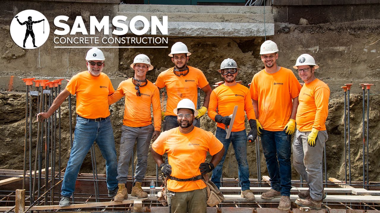 Structural Concrete and Foundations by Samson Concrete Construction - YouTube