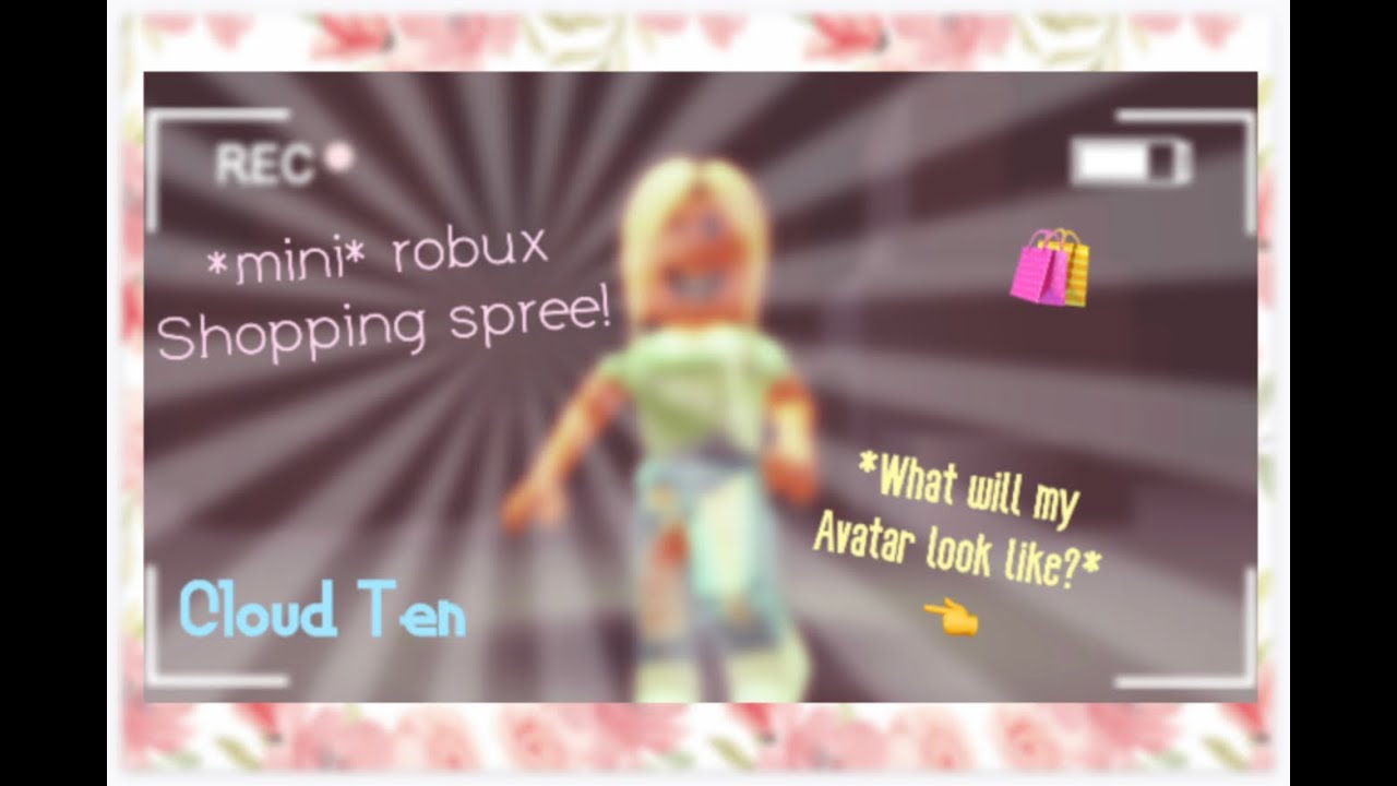 *mini* Robux Shopping Spree - YouTube