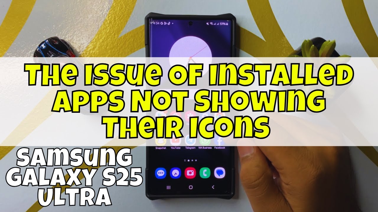 How to Fix The Issue Of Installed Apps Not Showing Their Icons Samsung ...