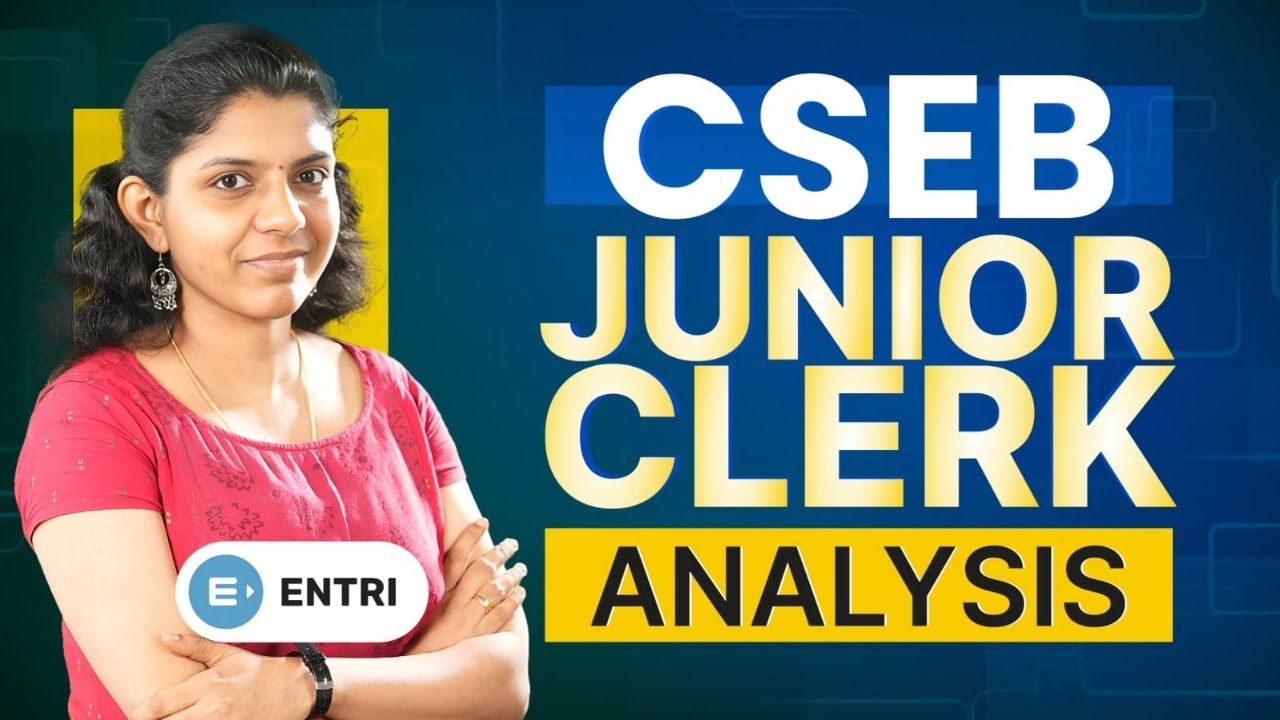 CSEB JUNIOR CLERK / CASHIER EXAM ANALYSIS | ENTRI CO-OPRATIVE BANKING ...