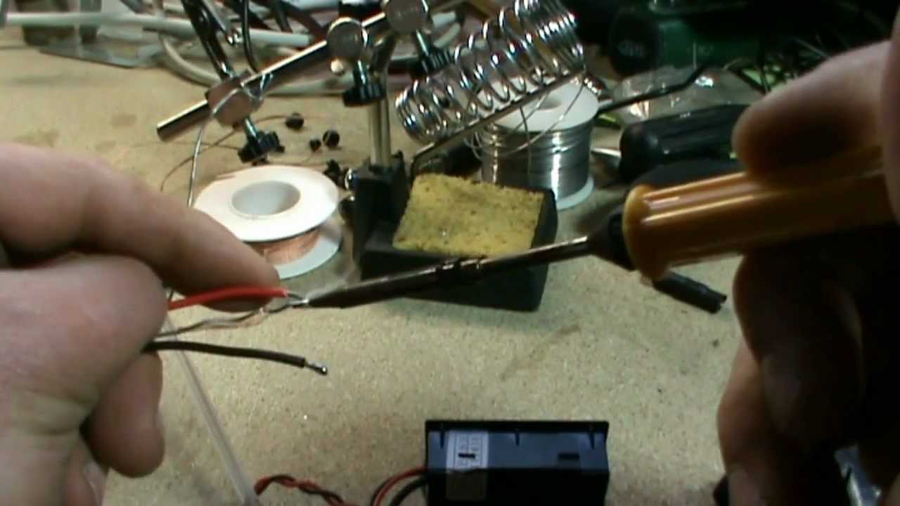 Temp gauge install on a computer - YouTube