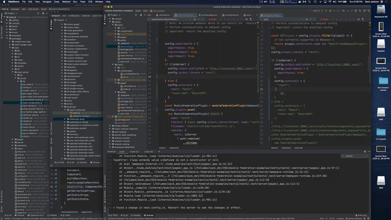 AMA + Messing Around with Next.js & Module Federation - YouTube