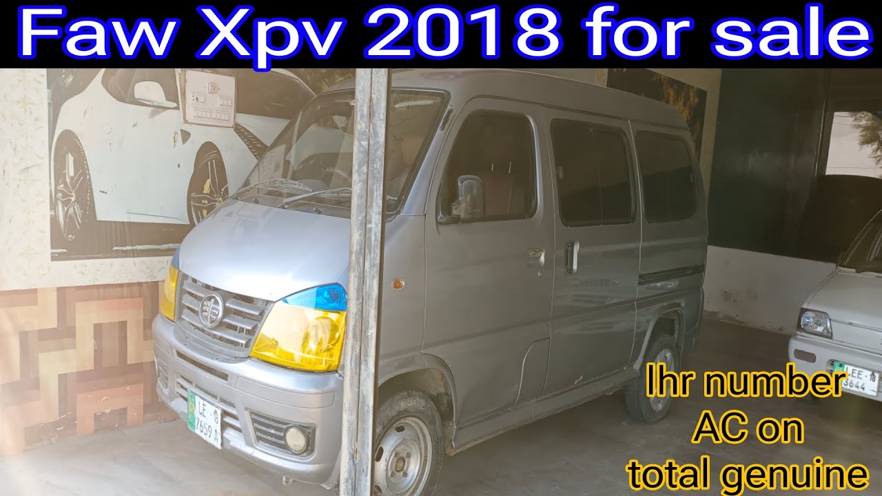 FAW xpv 2018 total genuine / used cars prices - YouTube