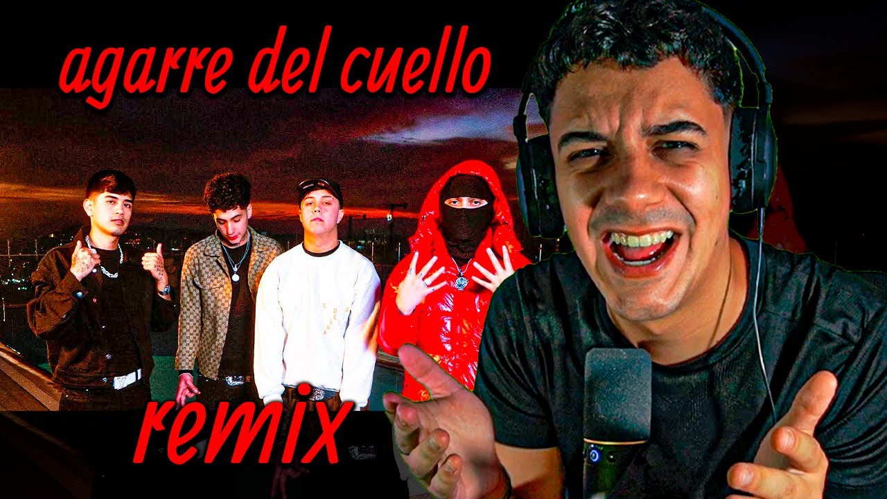 REACCION A AGARRE DEL CUELLO RMX (Video Oficial) - Lil Snow, Lucfader ...