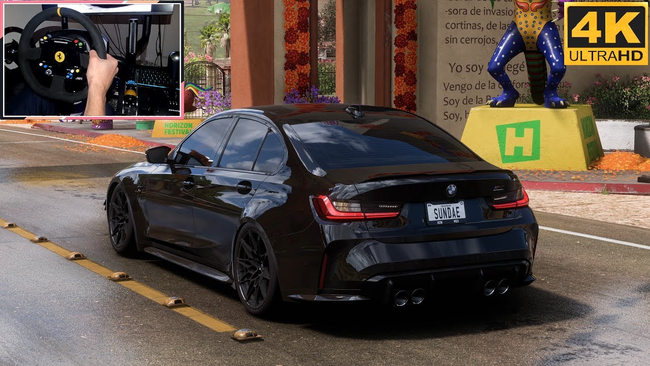 BMW M3 G80 - FORZA HORIZON 5 - Thrustmaster TS-PC Racer - RTX 4090 ...