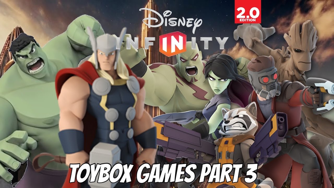 Disney Infinity toy box games part 3 - YouTube