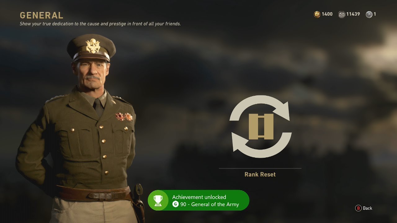 General Of The Army & Divisional Commander Achievement / Trophy Guide ...