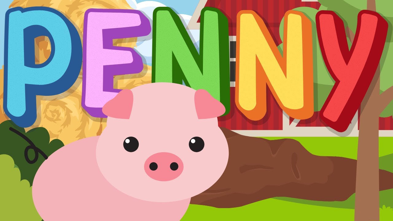 PENNY Pig - Animal Spelling Song for Kids | Super Simple Animal ABC ...