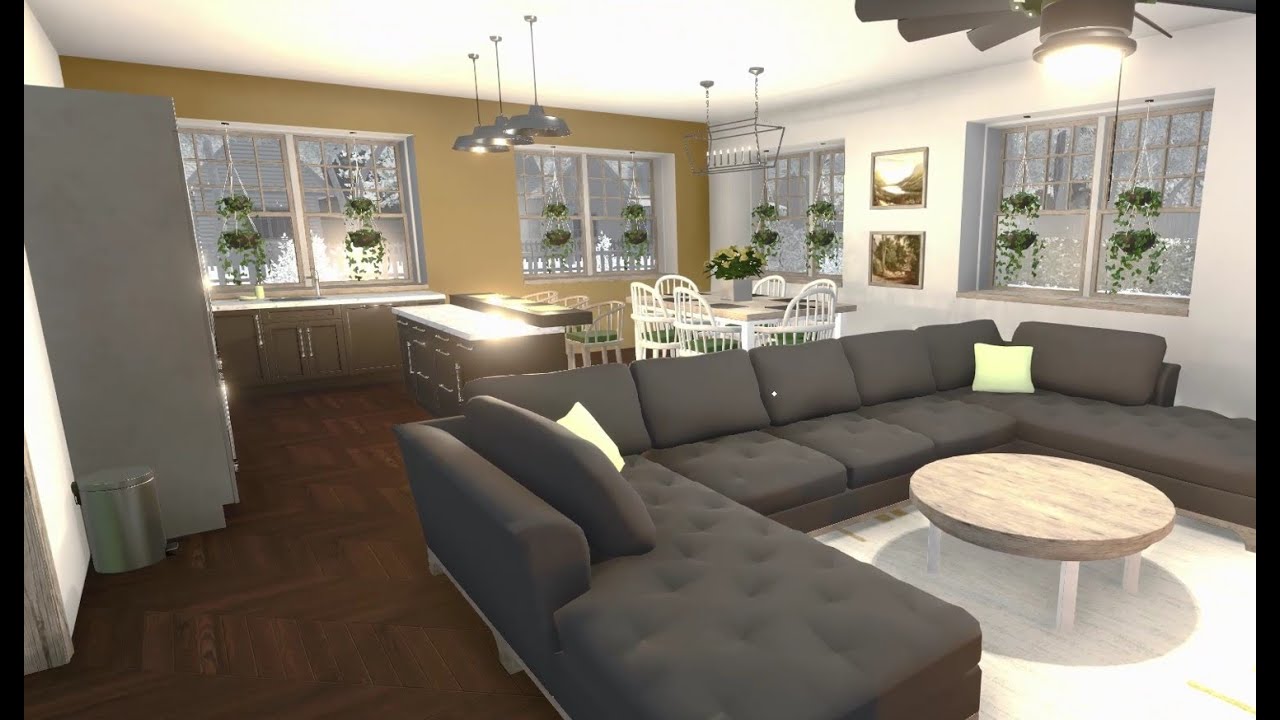 House Flipper Decorated House - Warm and Cozy Two Bedroom Home - YouTube
