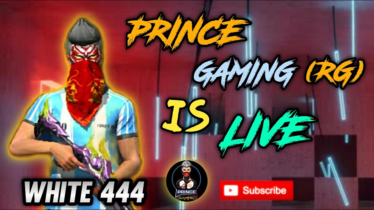 PRINCE GAMING [RG] IS LIVE STREAMING FREE FIRE CUSTOM || PRINCEGAMING ...