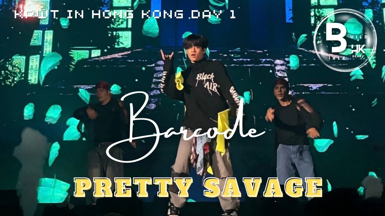 【KPWT in Hong Kong D1】Barcode - Pretty Savage (iKON) Fancam | KinnPorsche World Tour in HK ...