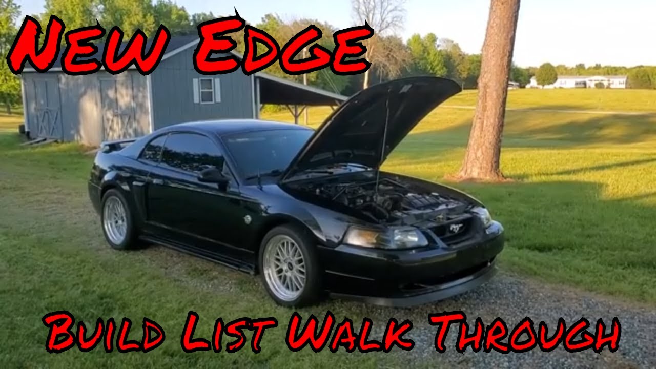 2004 New Edge Mustang GT Walk Around with Build List - YouTube