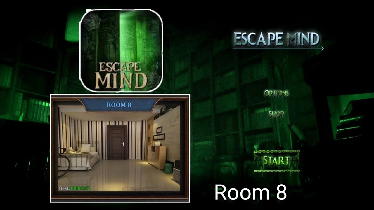 Escape mind room 8 unlock walkthrough solution - YouTube