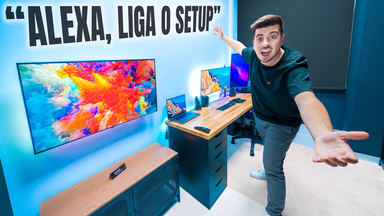 Construí um SETUP INTELIGENTE FUTURISTA !! - YouTube