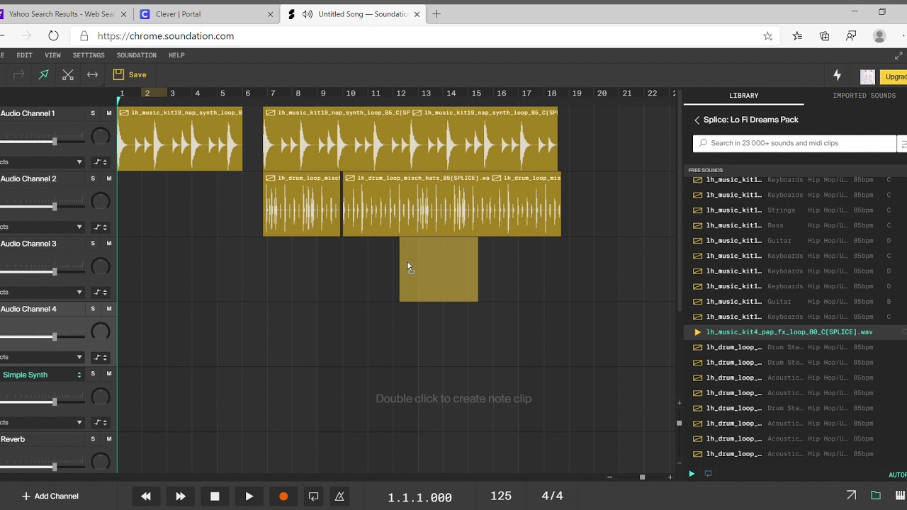 Lofi intro music soundation tutorial - YouTube