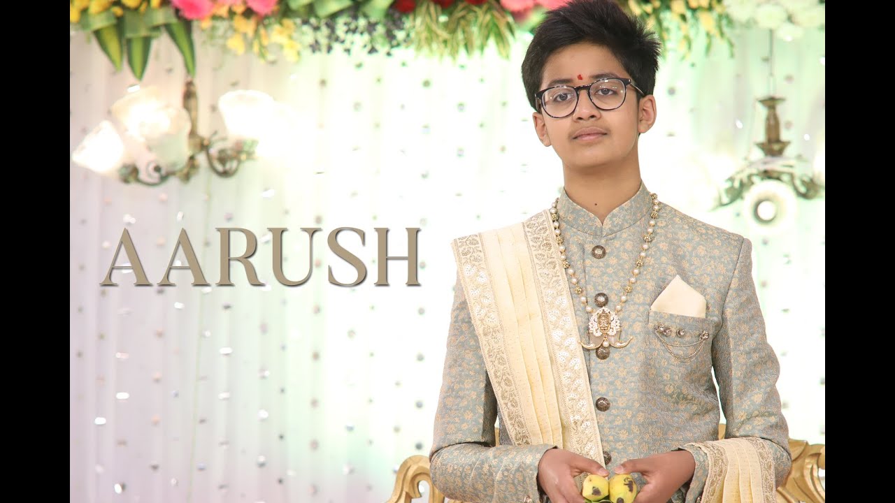 Aarush Dhoti Ceremony - YouTube
