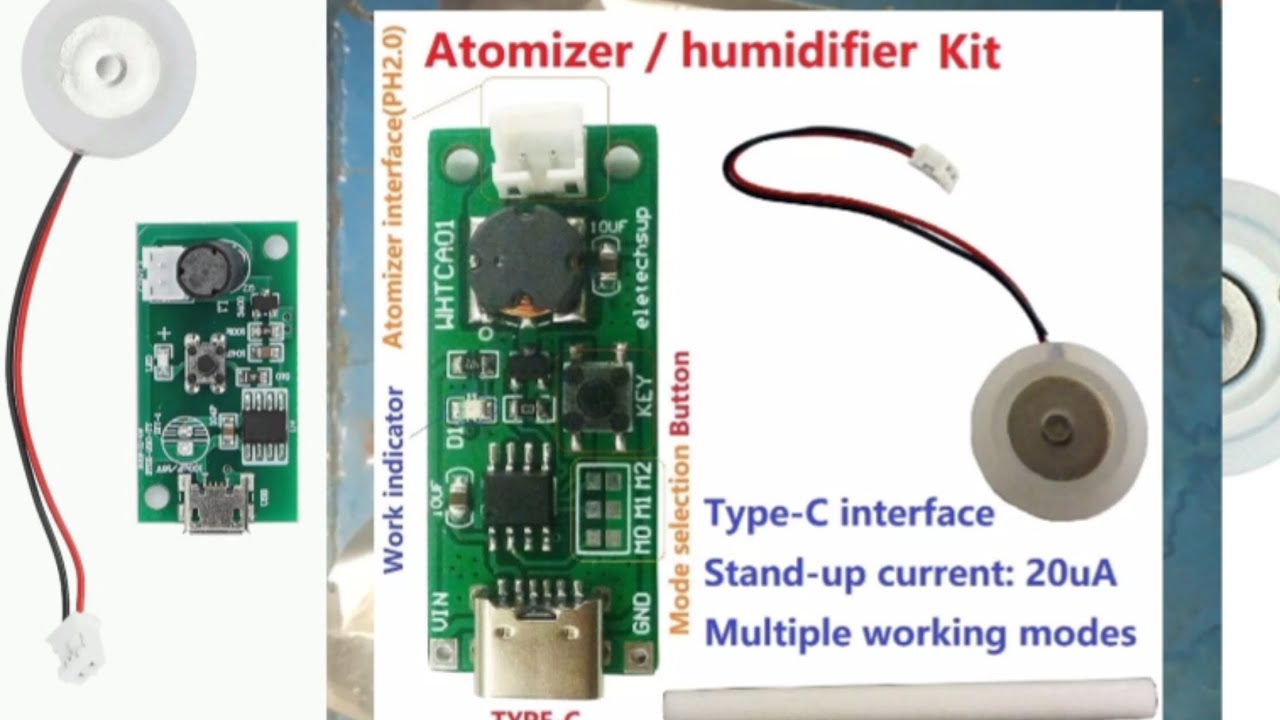 how to ebay atomiser module .এতমিসের মডিউলে .usd humidifier.#viral # ...