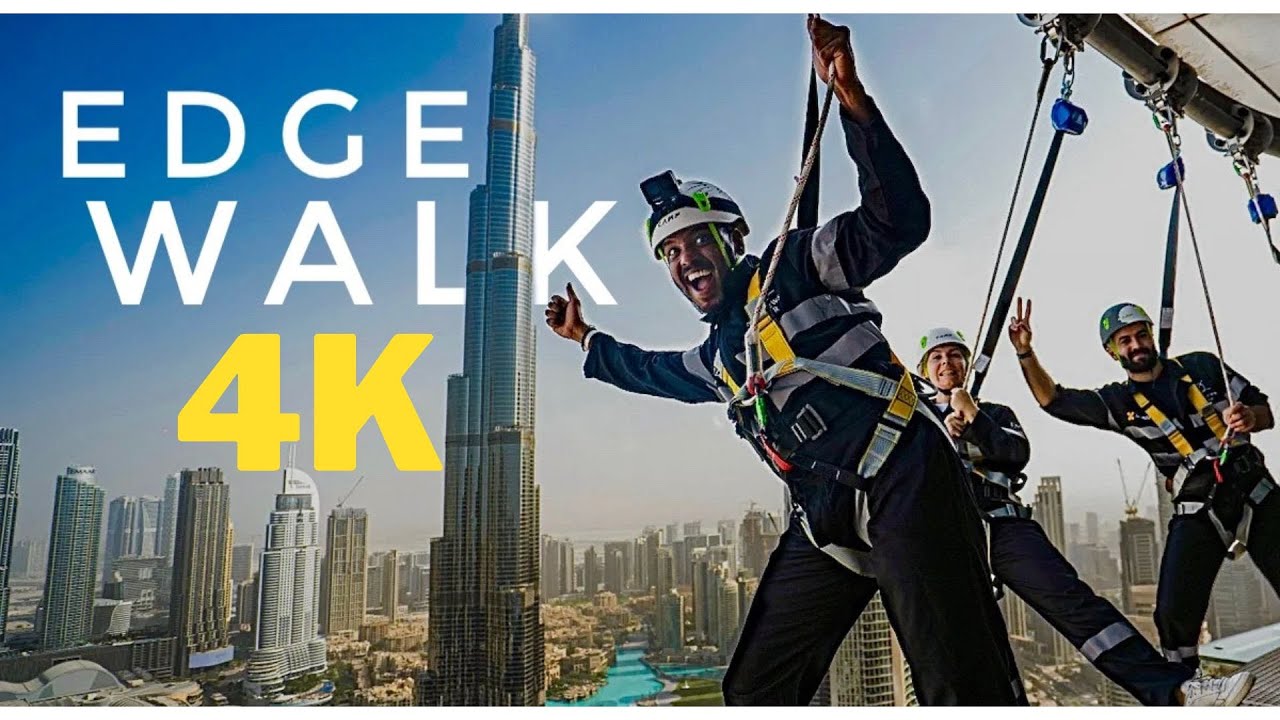 Dubai's BEST Sky View - (Hanging on the Edge) - YouTube