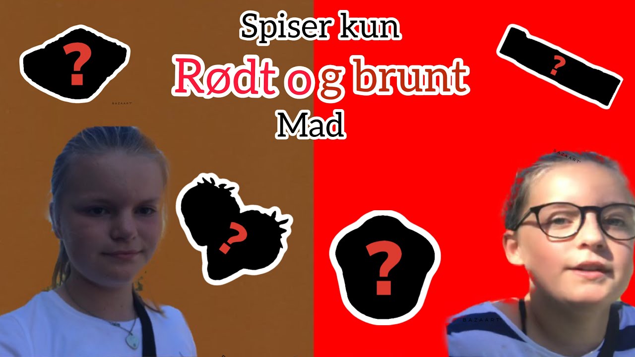Spiser kun rødt og brunt mad i 12 timer - YouTube