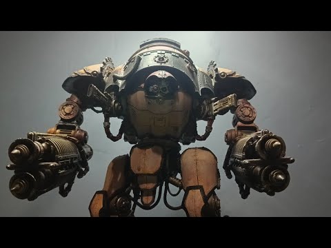 Biggest Warhammer40K Knight-Acastus Knight Asterius - YouTube