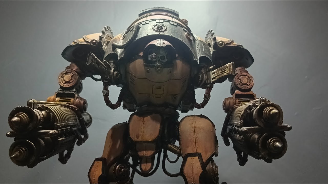 Biggest Warhammer40K Knight-Acastus Knight Asterius - YouTube