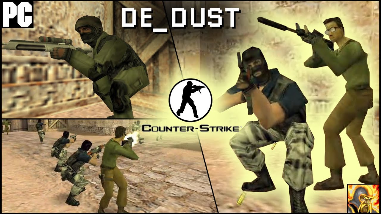 [Counter-Strike 1.6] De_Dust Gameplay - YouTube
