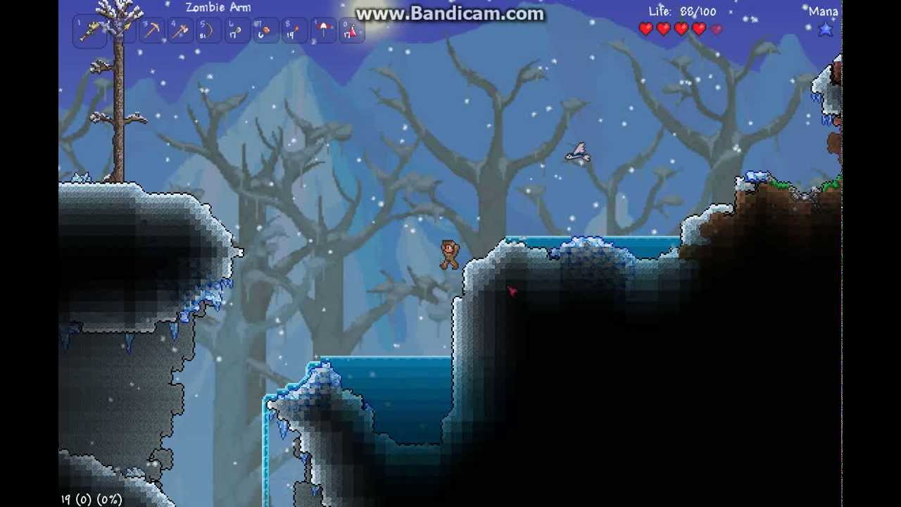 Terraria Episode 9- Zombie Arm is a Weapon? - YouTube