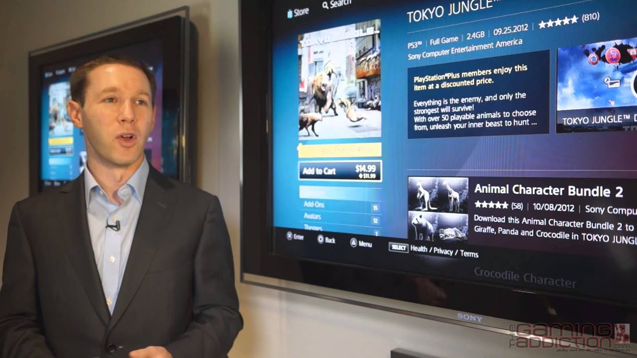 The New PlayStation Store Take a Look Inside - YouTube