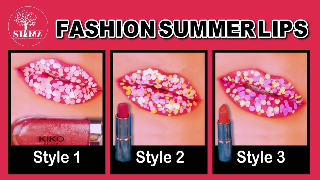 FASHION SUMMER 2020 LIP TUTORIALS COMPILATION - YouTube