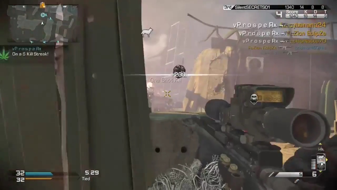 COD Ghosts USR Triple - YouTube
