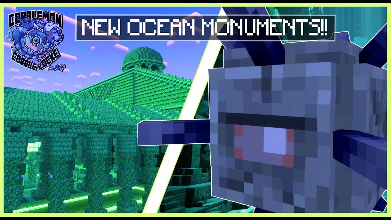Cobblemon CobbleLocke | SMP | NEW!! OCEAN MONUMENTS E4 - YouTube