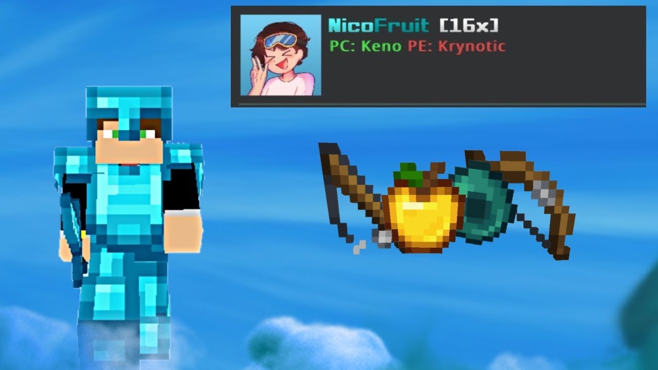 NicoFruit TEXTURE PACK FULL FPS para MCPE 1.17 - 1.18 - YouTube