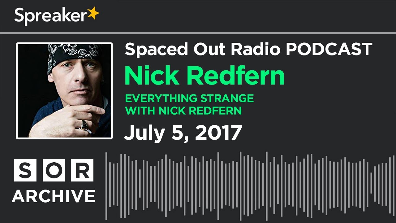 Nick Redfern - Everything Strange with Nick Redfern - YouTube