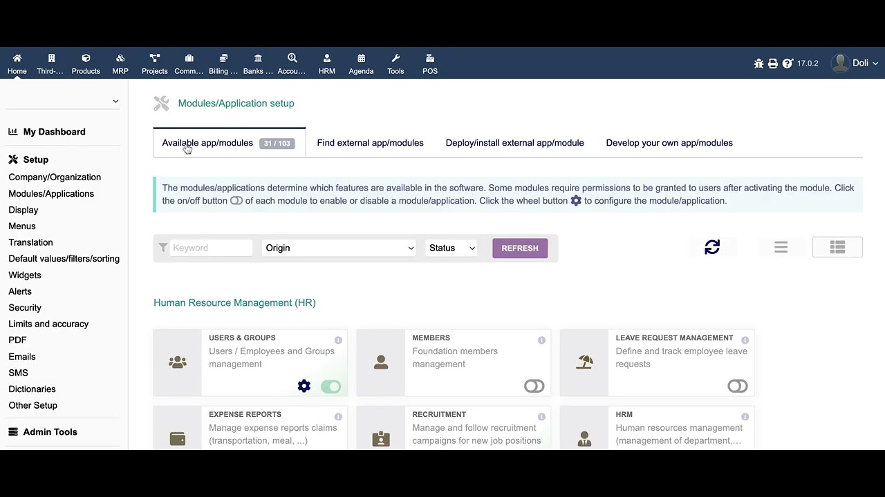 01 - Dolibarr - Series Control (Install) - YouTube