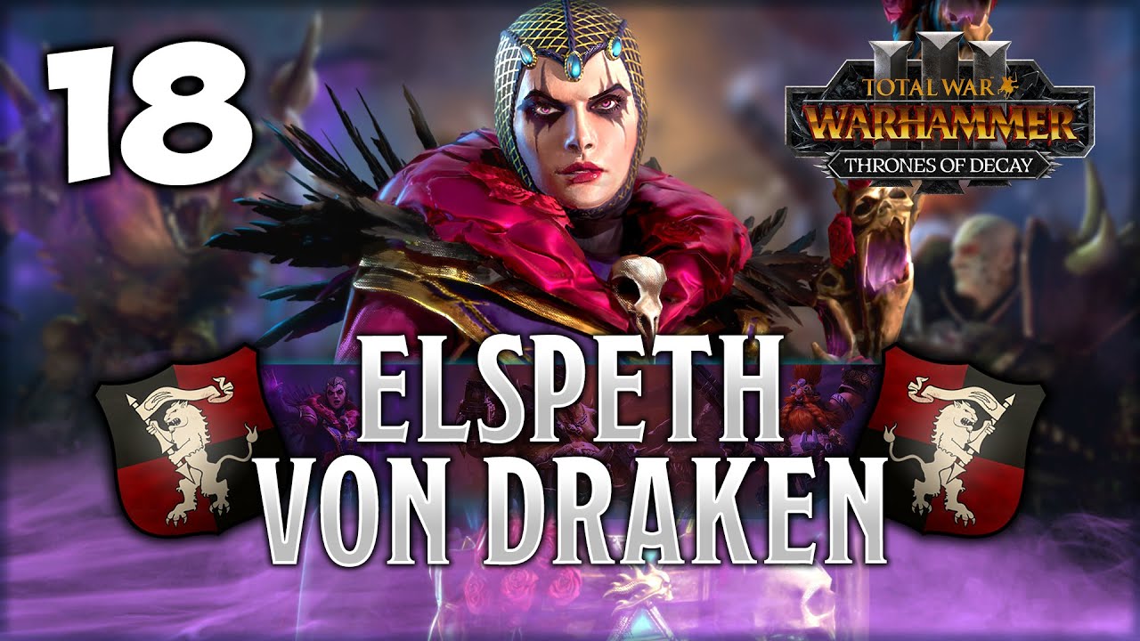 THE DARK BEAST SLAYER! Total War: Warhammer 3 - Elspeth Von Draken [IE ...