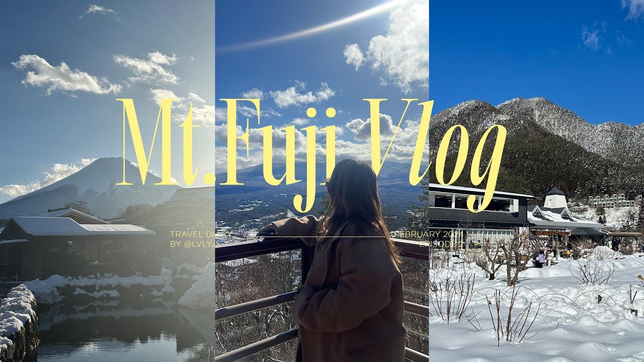 day tour at Mt. Fuji, winter sighting | February 2024 🌸🇯🇵 - YouTube