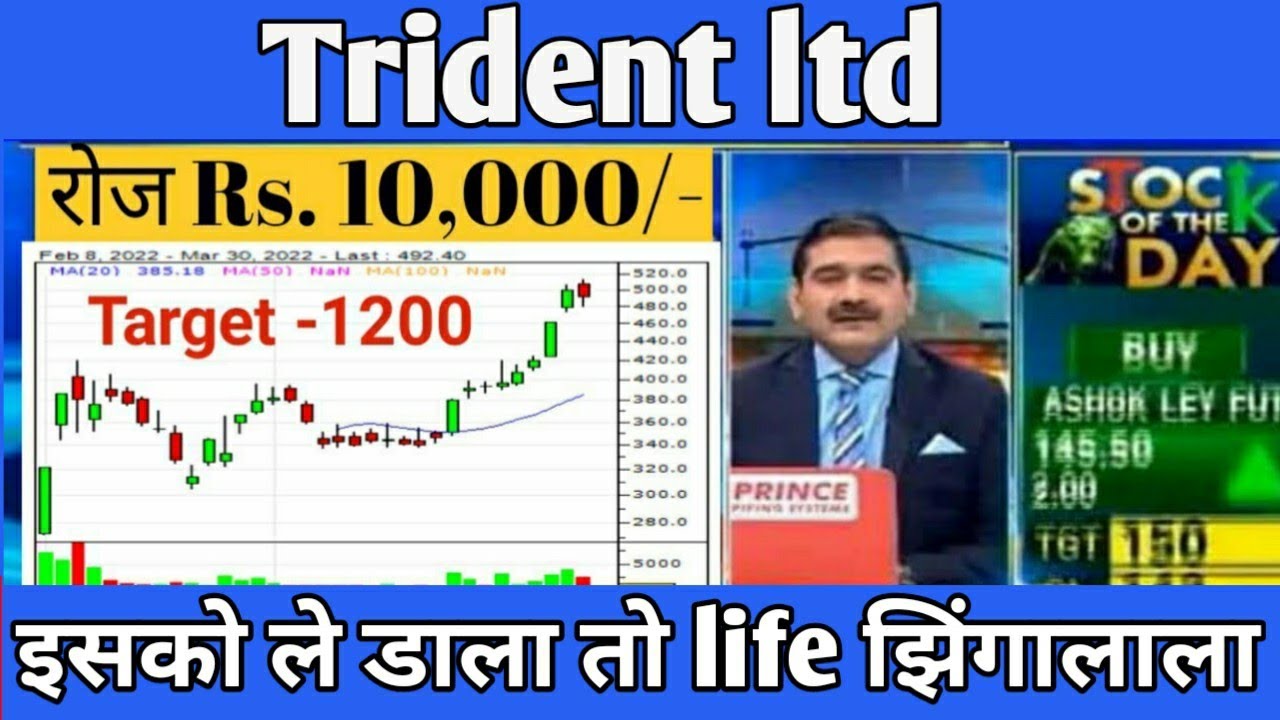 Trident ltd share latest news । trident share target price। trident ...
